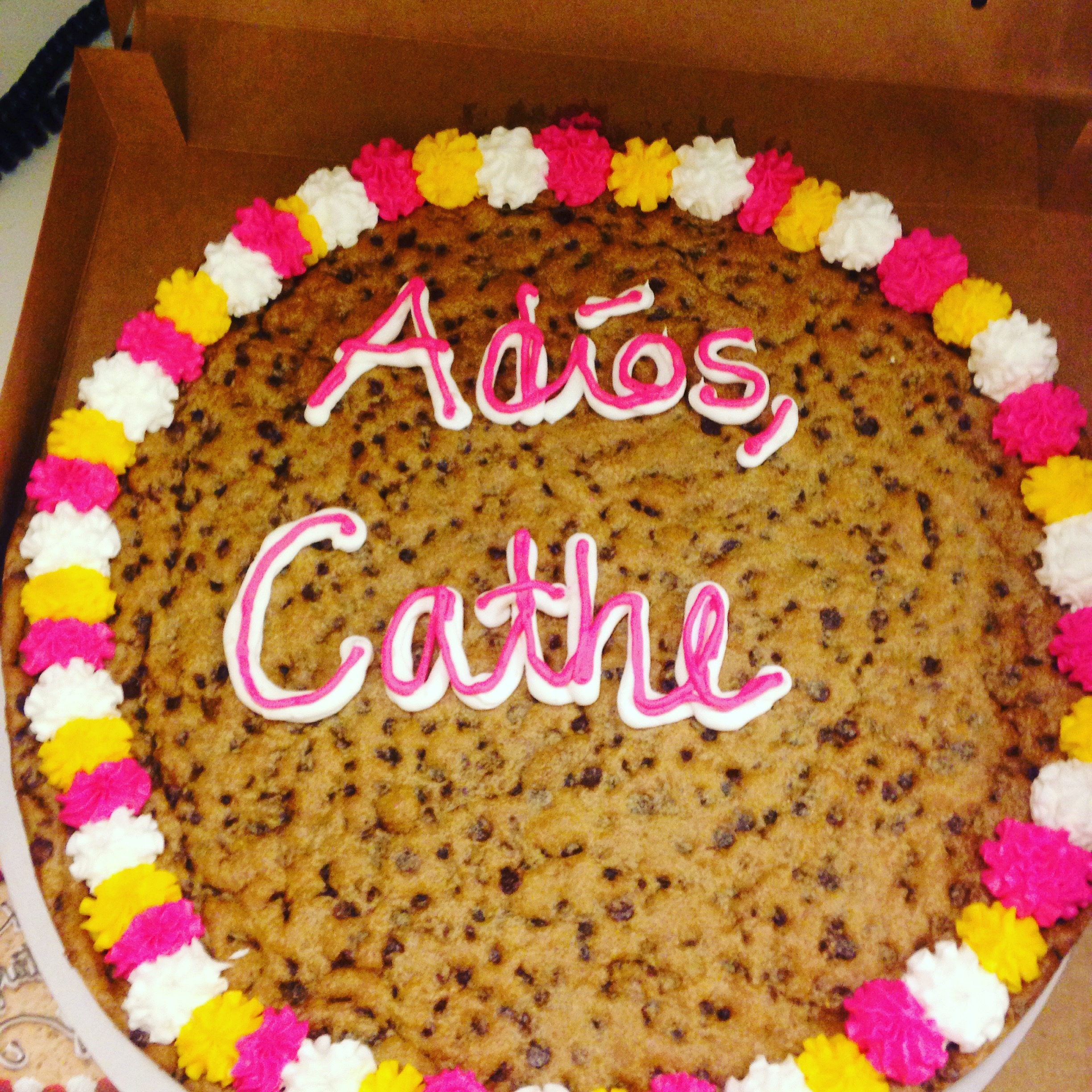 My farewell cookie cake | Atypical 60